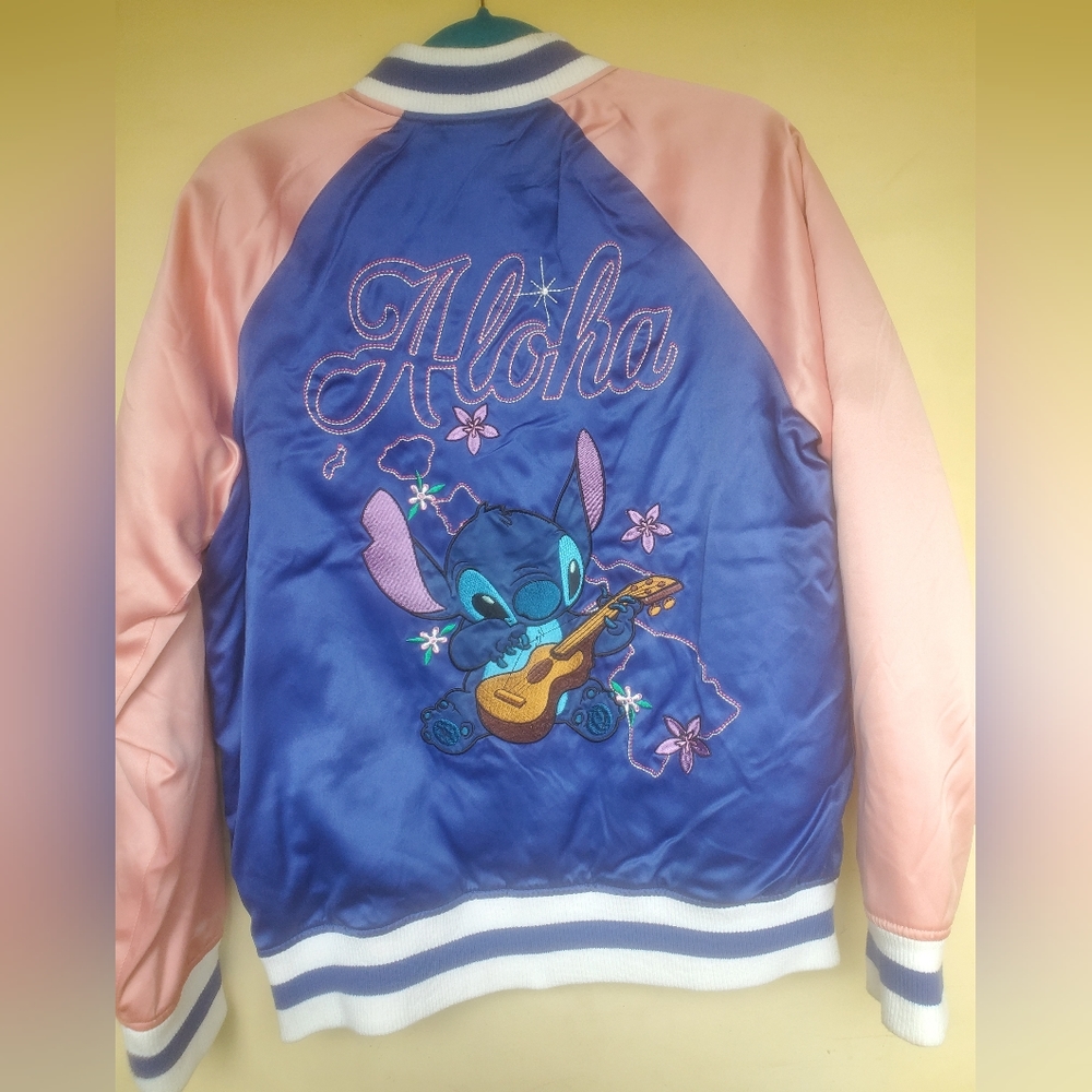 Disney Lilo And Stitch Bomber Jacket - Gem